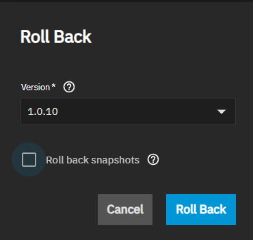 Managing Installed Apps | TrueNAS Apps Market
